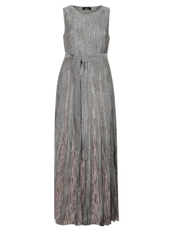 Missoni Long Lamé Belt Dress - No