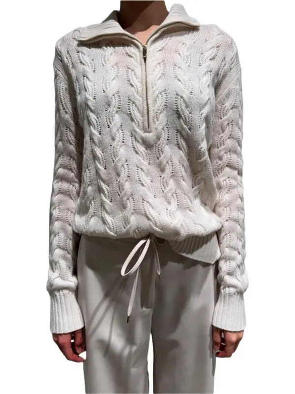 Max Mara Cable-knit Cardigan - Gray