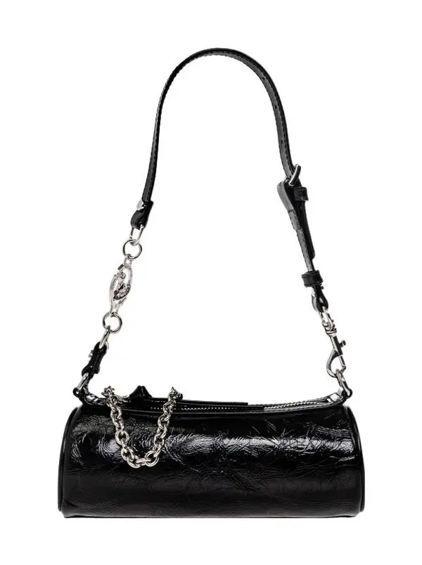 VIVIENNE WESTWOOD Cindy Small Chain Shoulder Bag - Black
