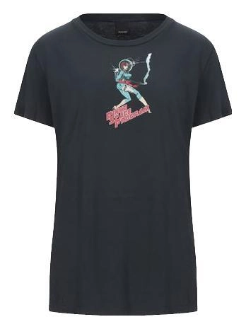 Pinko T-shirt Charcoal Size Cotton - Grey