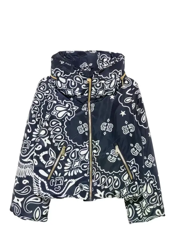 Goldbergh Kyoki Bandana-print Ski Jacket - Blue