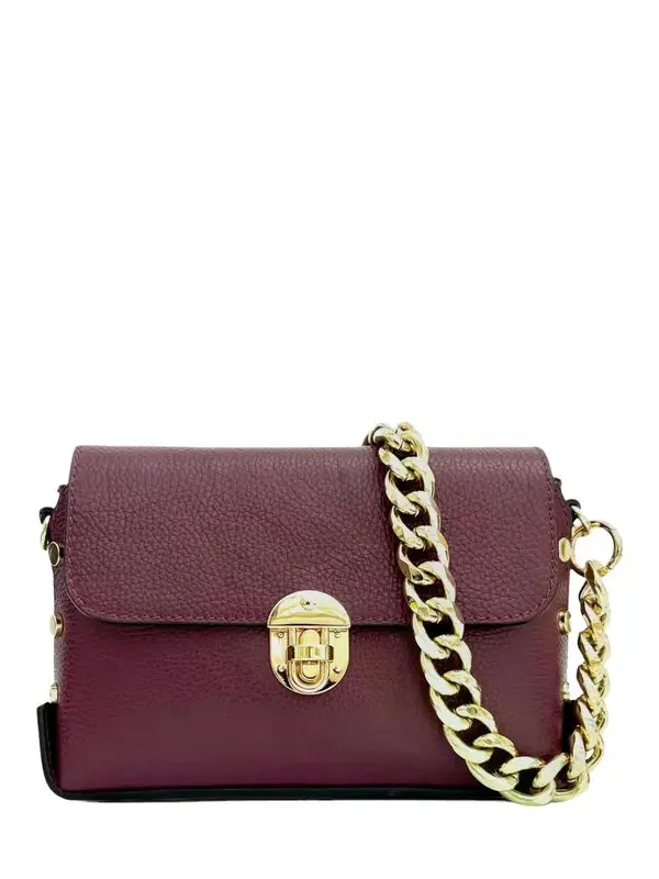 APATCHY LONDON Bloxsome Chain-strap Crossbody Bag - Red