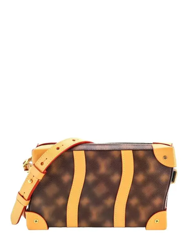 LOUIS VUITTON Soft Trunk Wallet Limited Edition Blurry Monogram Canvas Crossbody Bag - Brown