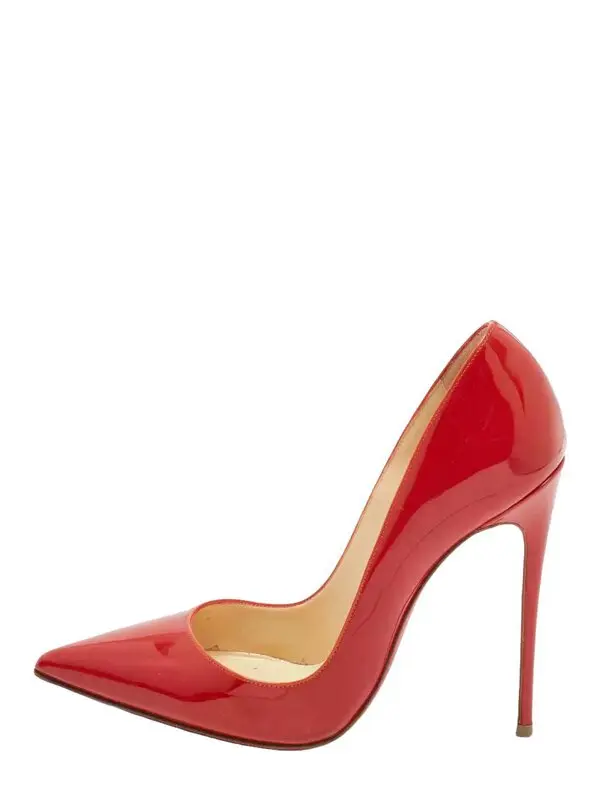 CHRISTIAN LOUBOUTIN So Kate Leather Pumps - Red