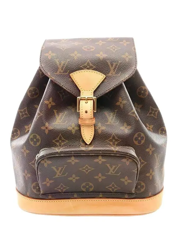 LOUIS VUITTON 2006 Monogram Montsouris Mm Backpack - Brown