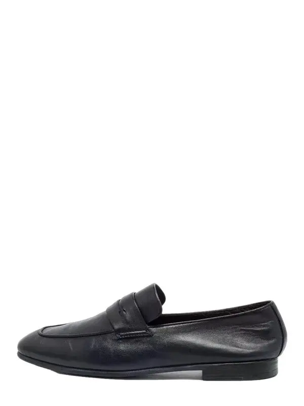 Ermenegildo Zegna L'asola Penny Loafers - Black