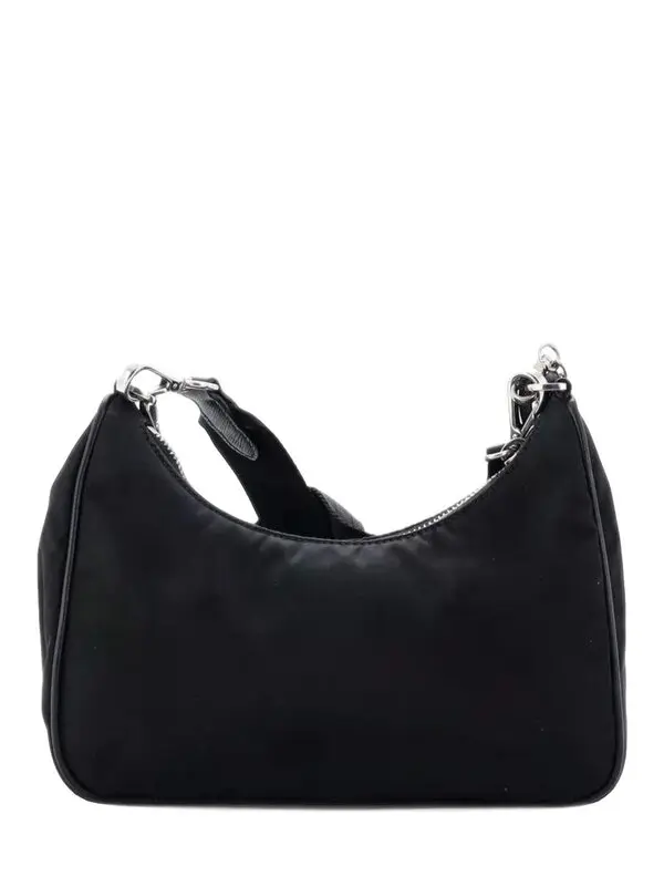 Prada Re-edition 2005 Shoulder Bag Tessuto Small Crossbody Bag - Black