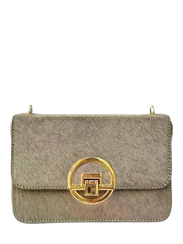 APATCHY LONDON Tilly Hair-on Leather Mini Bag - Neutrals