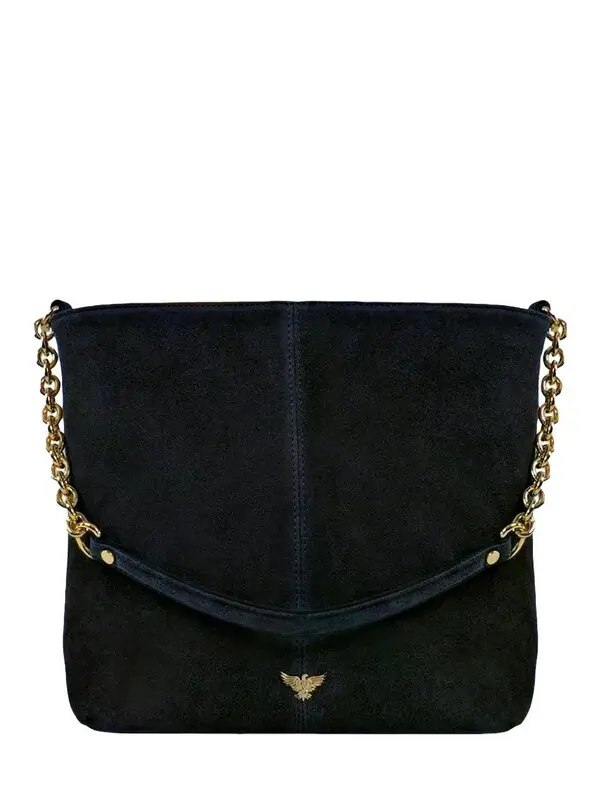 APATCHY LONDON Izzie Chain-strap Bucket Bag - Blue