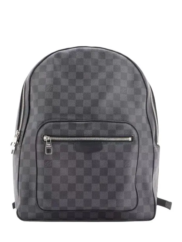 LOUIS VUITTON Josh Damier Graphite Backpack - Black