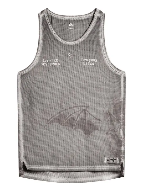 REPRESENT 247 Represent X Avenged Sevenfold Death Bat Singlet - Grey