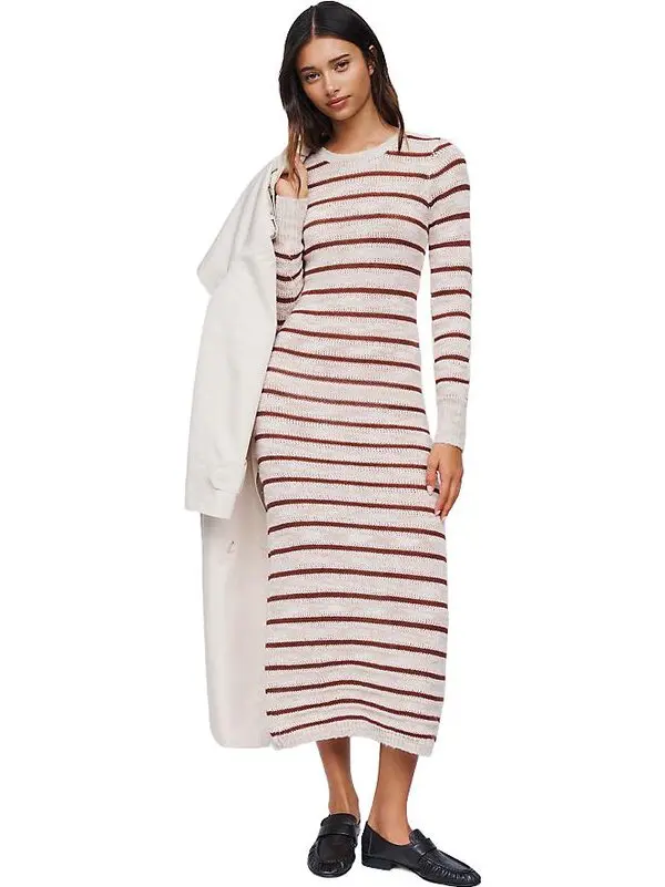 SIEMPRE Sweater Maxi Dress - Sand