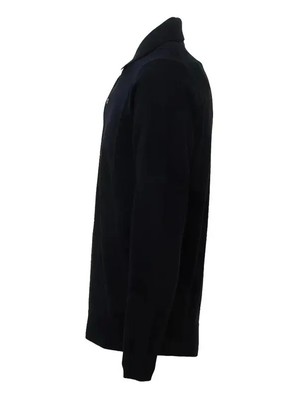 FILIPPO DE LAURENTIIS Long-sleeve Polo Shirt - Blue