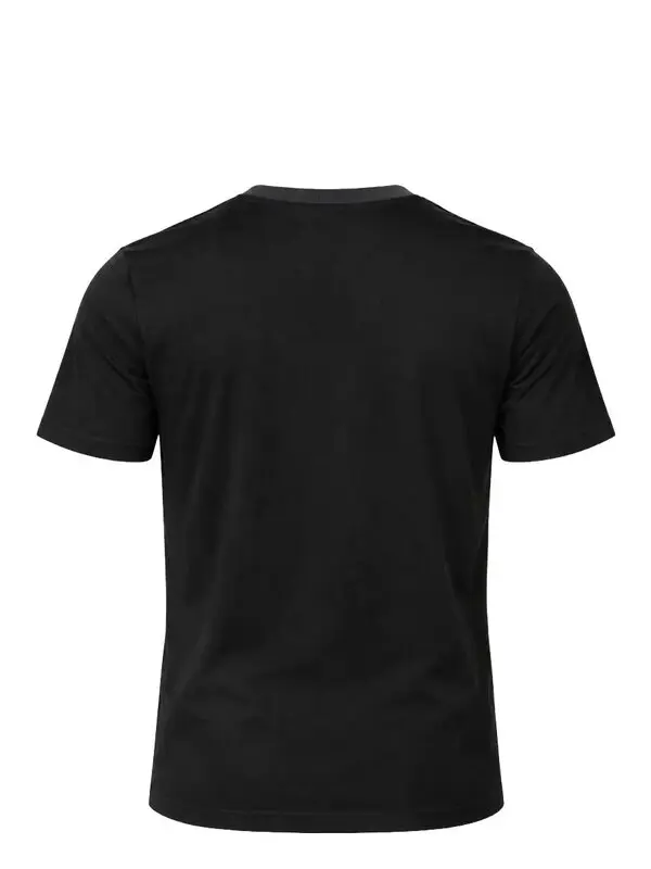 Armani Exchange Logo-print Cotton T-shirt - Black