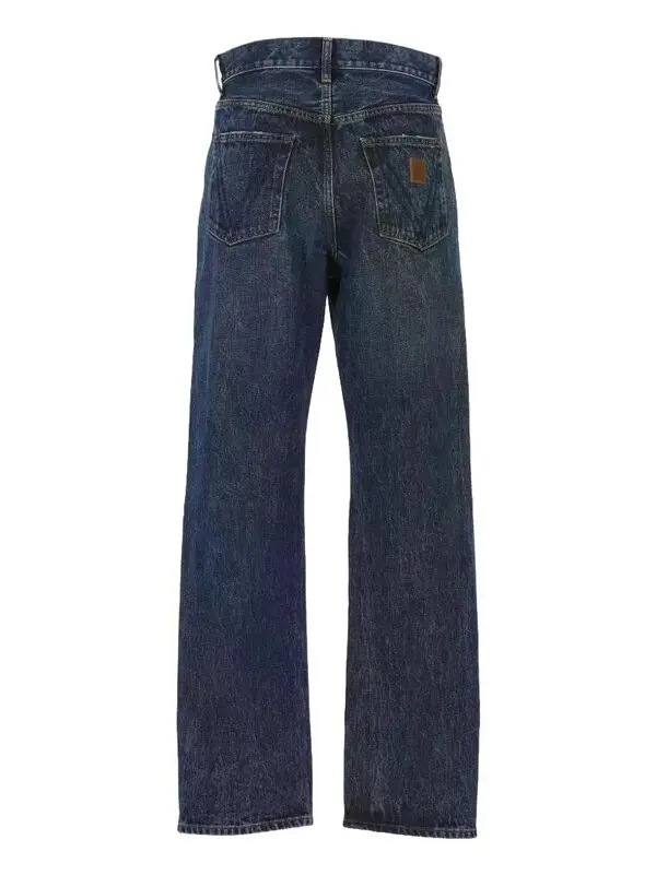 THE EROSE Washed-denim Jeans - Blue