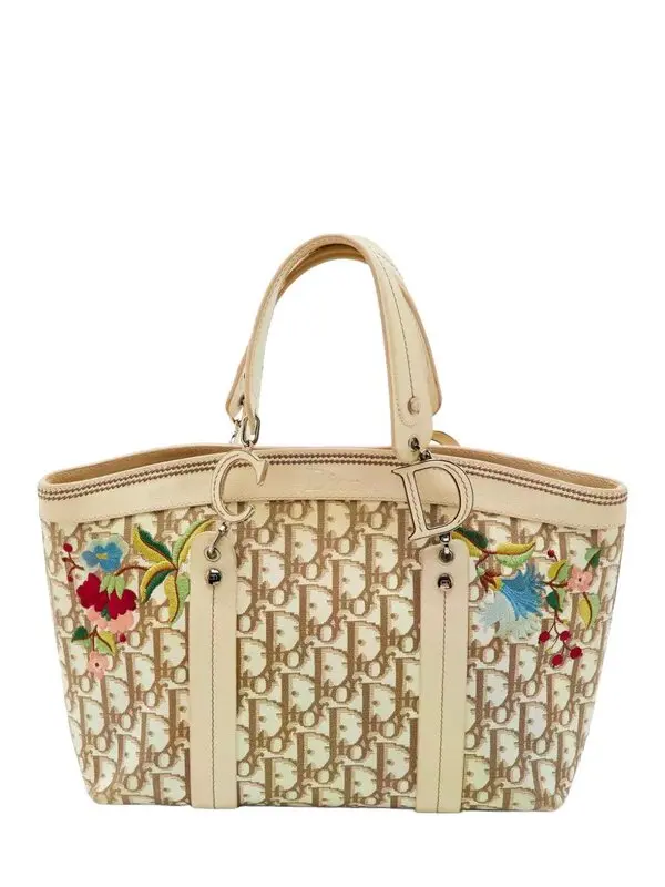 Dior 2005 Trotter Tote Bag - Neutrals