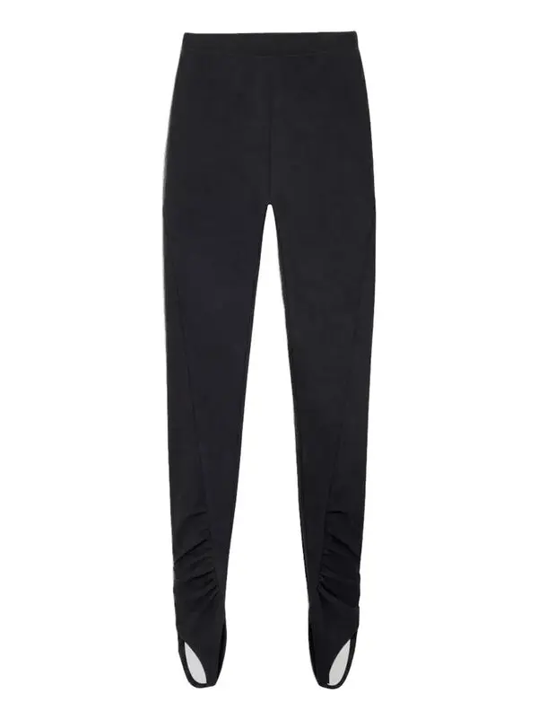 IRO PARIS Titanium Gathered Stirrup Leggings - Black