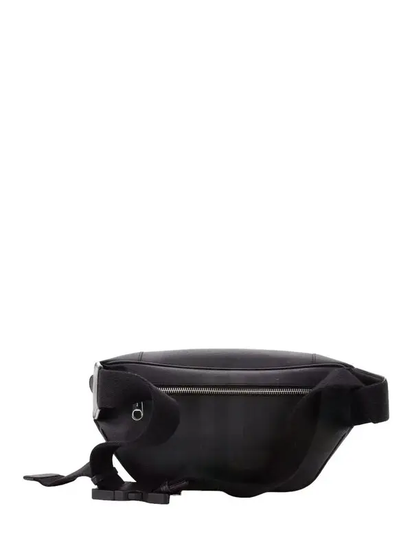 Burberry Sonny House Check Canvas Belt Bag - Black