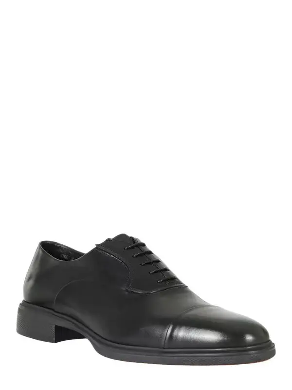 Santoni Easy Oxford Shoes - Black