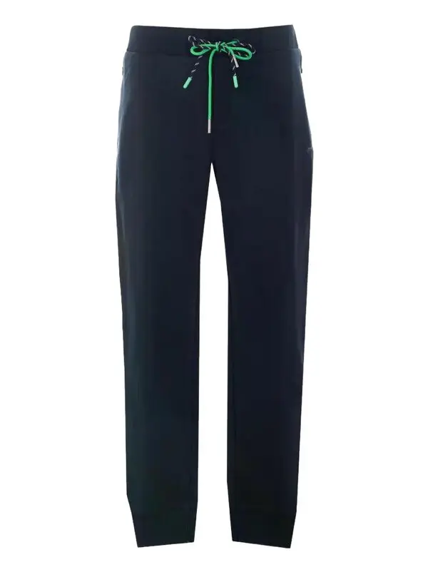 Patrizia Pepe Logo-print Side-stripe Track Pants - Blue