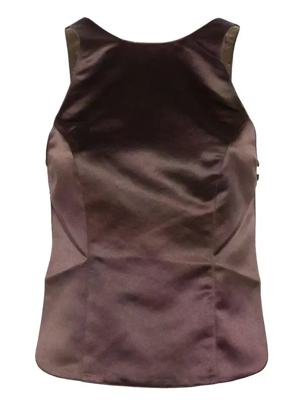 ALFIE The Backless Top - Brown