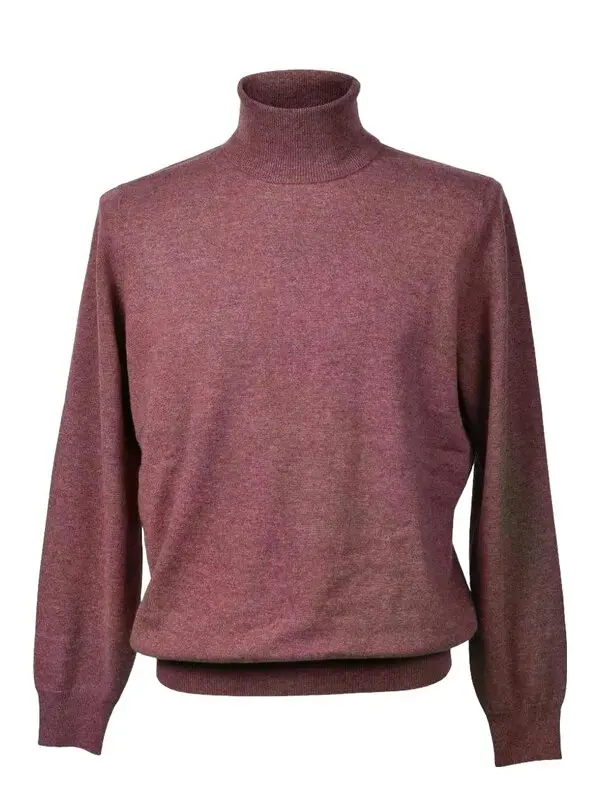 Brunello Cucinelli Turtleneck Sweater - Red