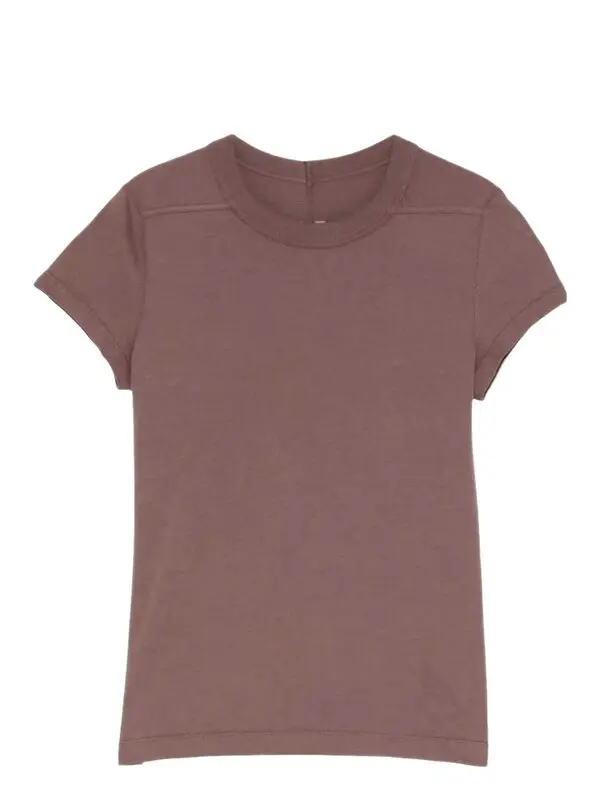 Rick Owens Cropped Level T-shirt - Brown