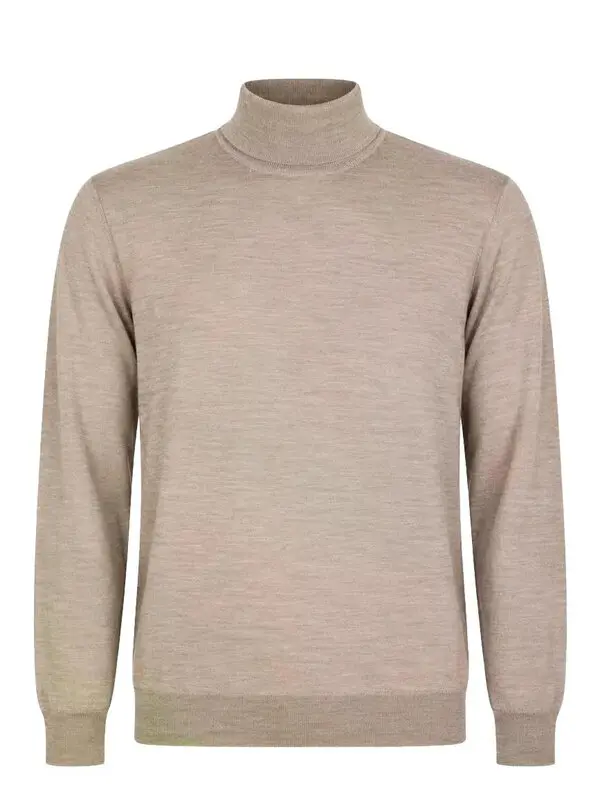 Fedeli Roll-neck Sweater - Neutrals