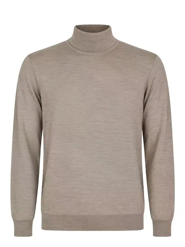 Fedeli Roll-neck Sweater - Neutrals