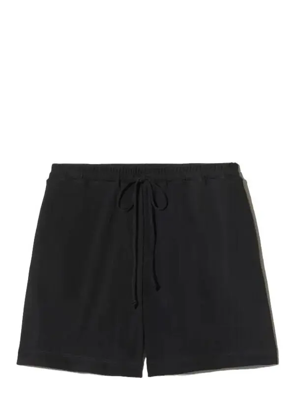 NILI LOTAN Frances Drawstring Shorts - Black
