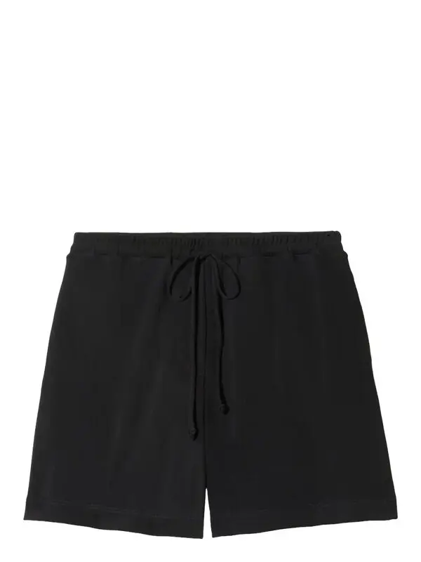 NILI LOTAN Frances Drawstring Shorts - Black