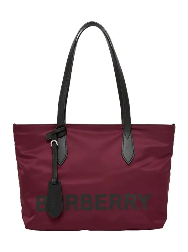 Burberry Logo Handbag - Red