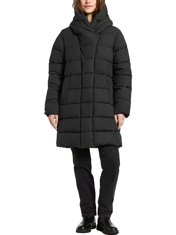 DIDRIKSONS Nella Quilted Hooded Jacket - Black