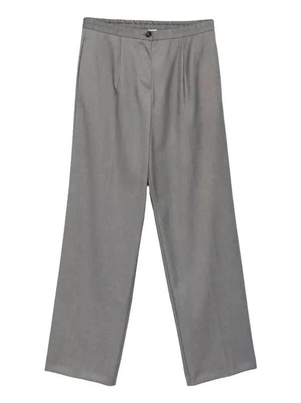 MANUEL RITZ Elasticated-waist Trousers - Grey