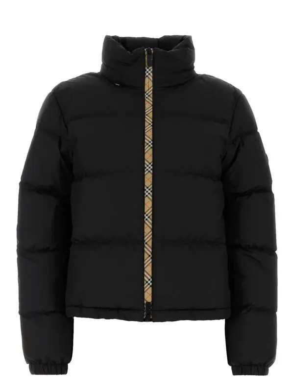Burberry Polyester Down Jacket - Black