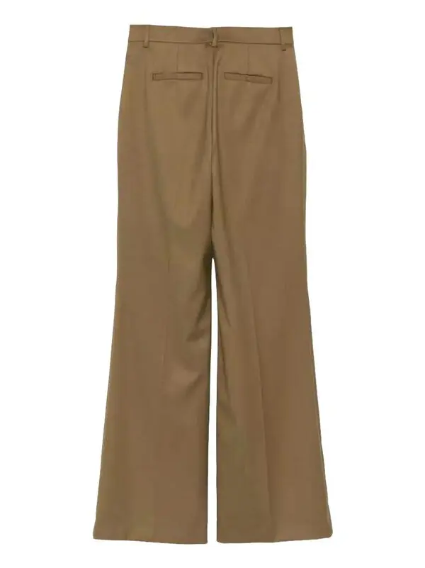 MANUEL RITZ Wide-leg Tailored Trousers - Brown