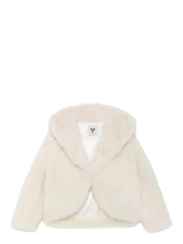 ANIYE BY Faux-fur Hooded Jacket - Neutrals