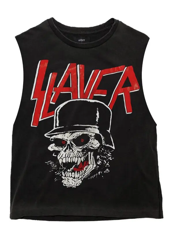OTHER UK Slayer Vintage Tank - Black