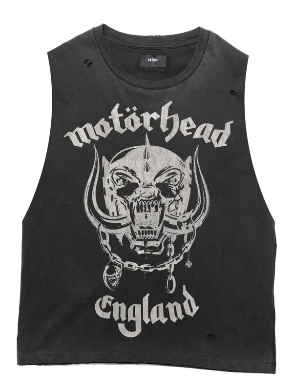 OTHER UK Motorhead England Vintage Tank Heavy Relic - Black