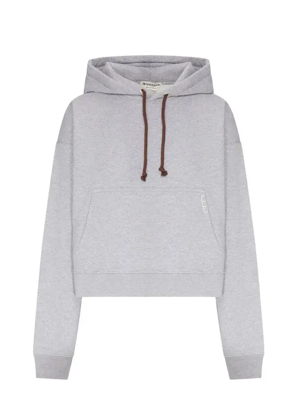 JW Anderson J.w.anderson Cotton Hoodie - Gray