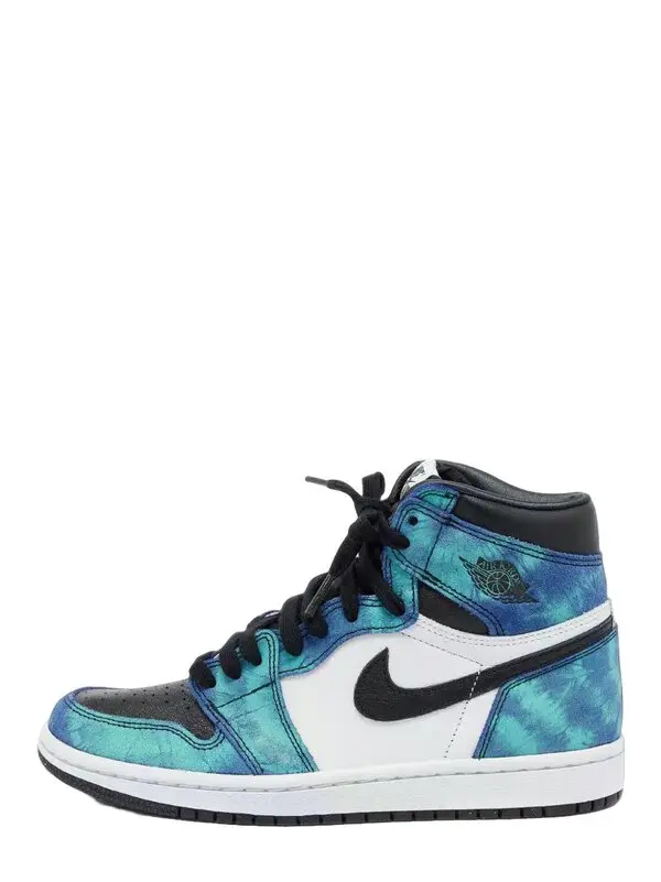 JORDAN 1 Retro Tie-dye Sneakers - Blue