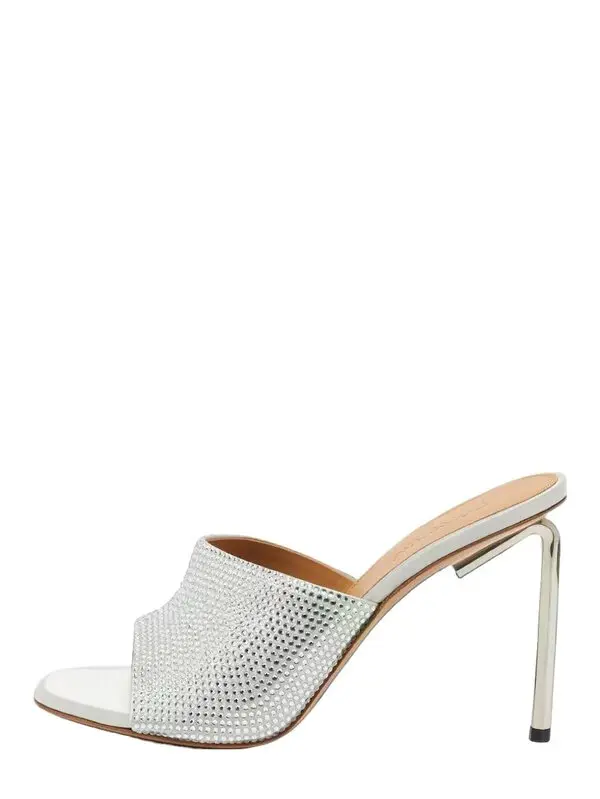 Off-White Allen Crystal-embellished Sandals - Silver