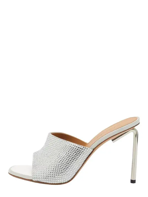 Off-White Allen Crystal-embellished Sandals - Silver