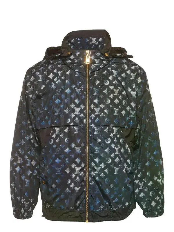 LOUIS VUITTON Mahina Monogram Parka - Black