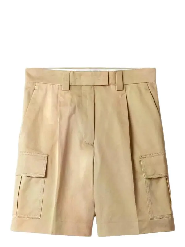 Miu Miu Chino Bermudas - Neutrals