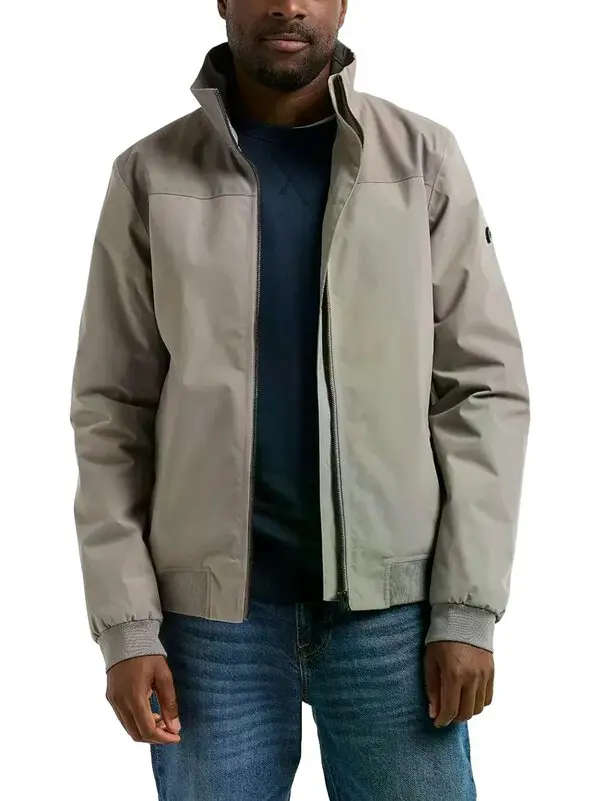 DIDRIKSONS Alvin High-neck Zip-up Jacket - Grey