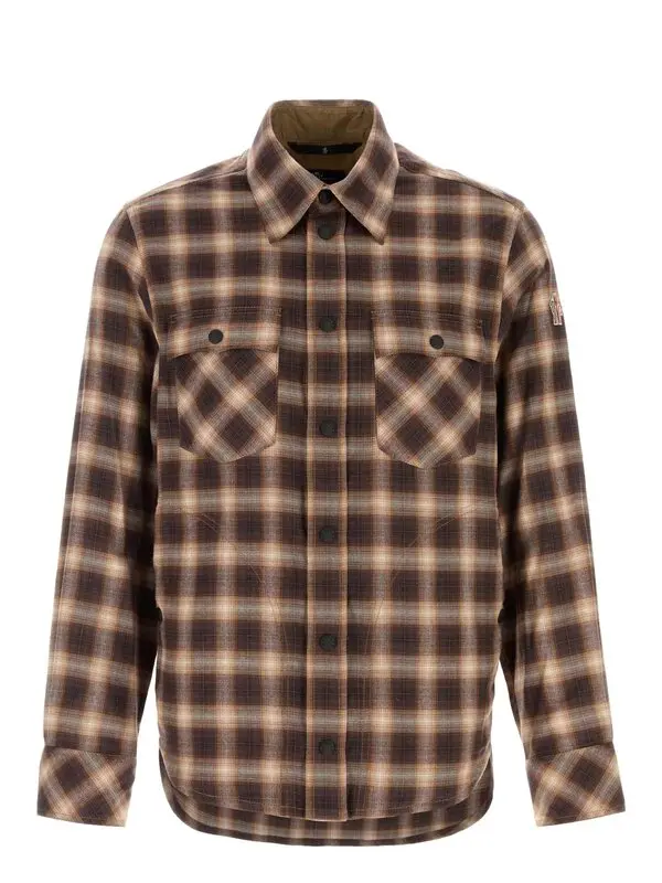 Moncler Technical Utility Shirt With Elevated Detail - Multi