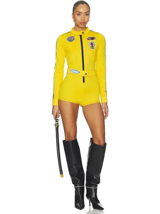 DOLLS KILL Revenge Assassin Costume - Yellow