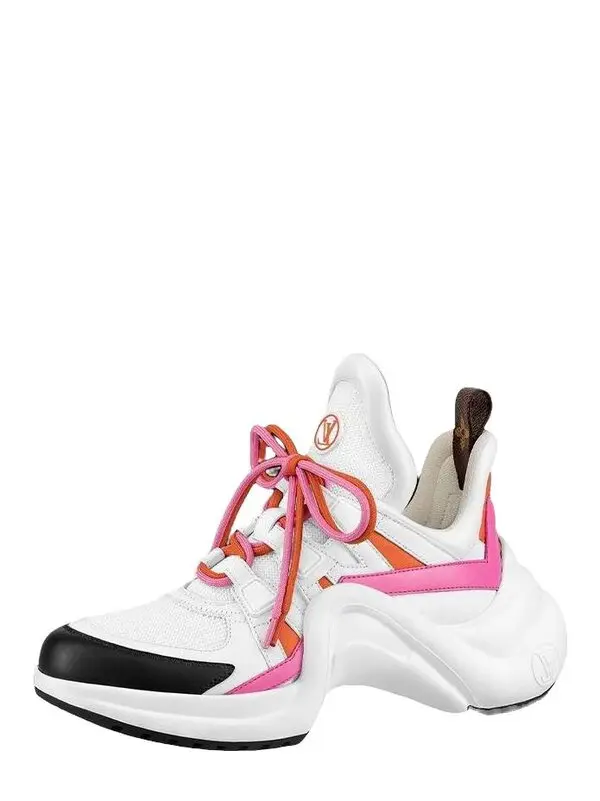 LOUIS VUITTON Archlight Sneakers 'white Pink Black - Pink/white/black
