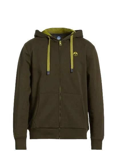 NORTH SAILS Sweatshirt Dark Size Cotton - Green